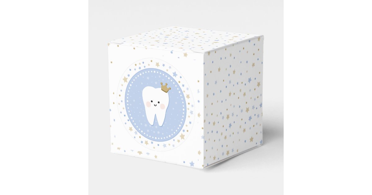 First Tooth Party Favor Box | Zazzle