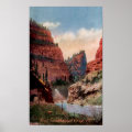 First Tunnel Vintage Railroad Poster | Zazzle