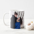 First Wedding Anniversary Love Quote Photo Coffee Mug | Zazzle
