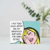 First World Problems Comic Book Postcard | Zazzle