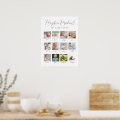 First Year Birthday Photo Sign | Zazzle