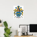 Fischer Family Crest Poster | Zazzle