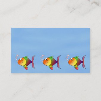 Fish Aquarium Business Card | Zazzle