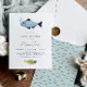Fish Baby Shower Invitation | Zazzle