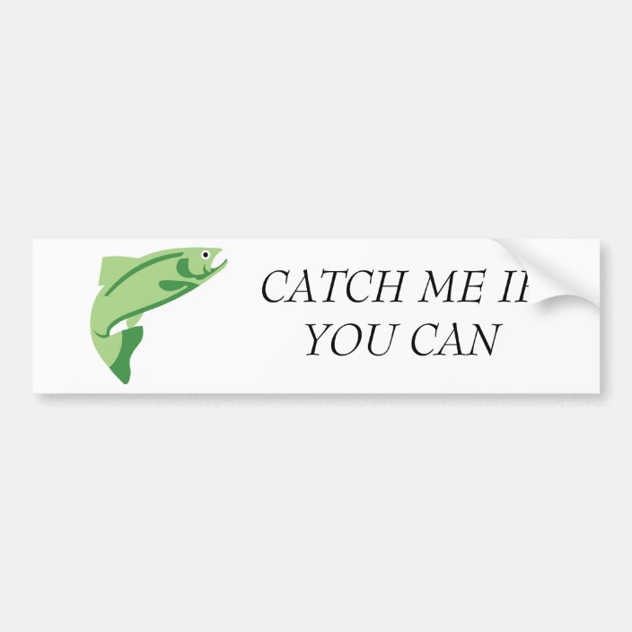 FISH BUMPER STICKER | Zazzle.com