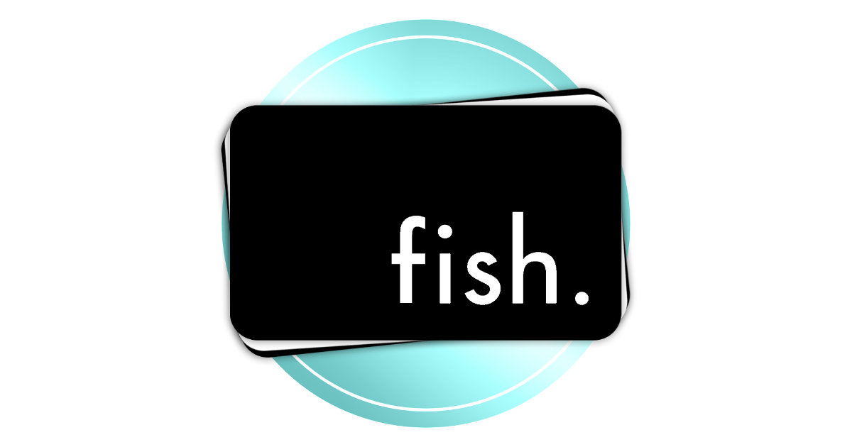 fish. business card | Zazzle