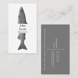 Fish business card | Zazzle