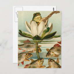 Fish Charmer Postcard | Zazzle
