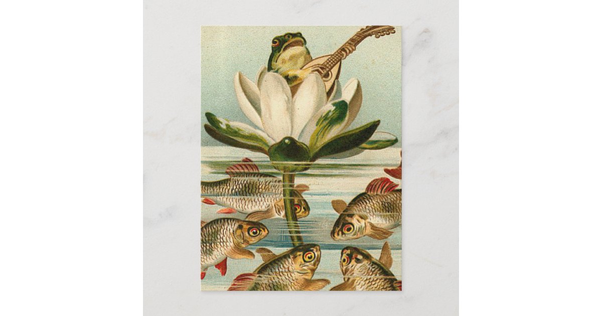 Fish Charmer Postcard | Zazzle