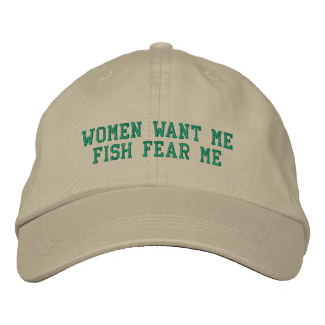 Fish Fear Me Hat | Zazzle
