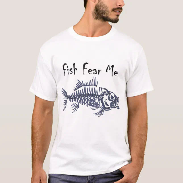 Fish Fear me T-Shirt | Zazzle