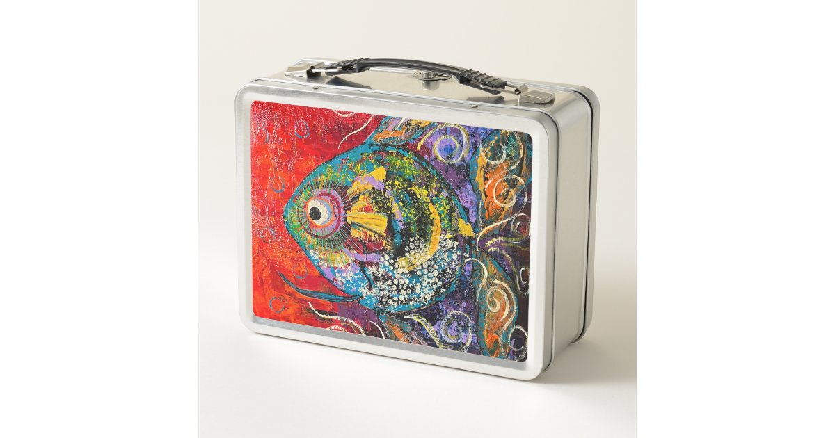 Fish Lunch Box | Zazzle