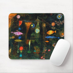 Fish Magic, Paul Klee Mouse Pad | Zazzle
