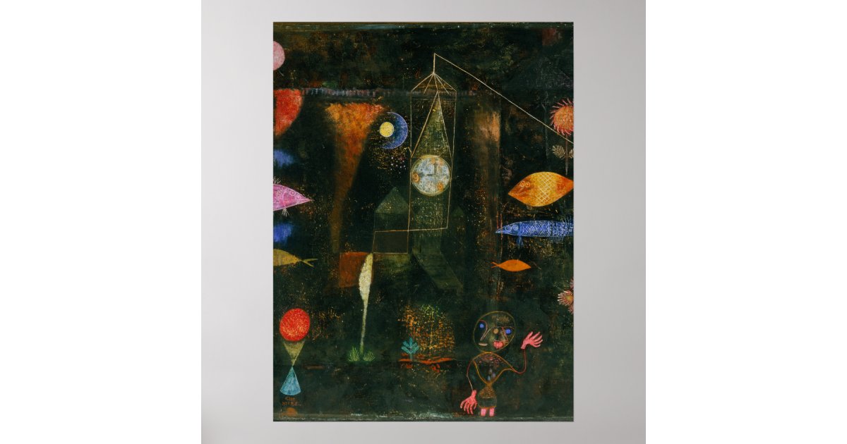 Fish Magic - Paul Klee Poster | Zazzle