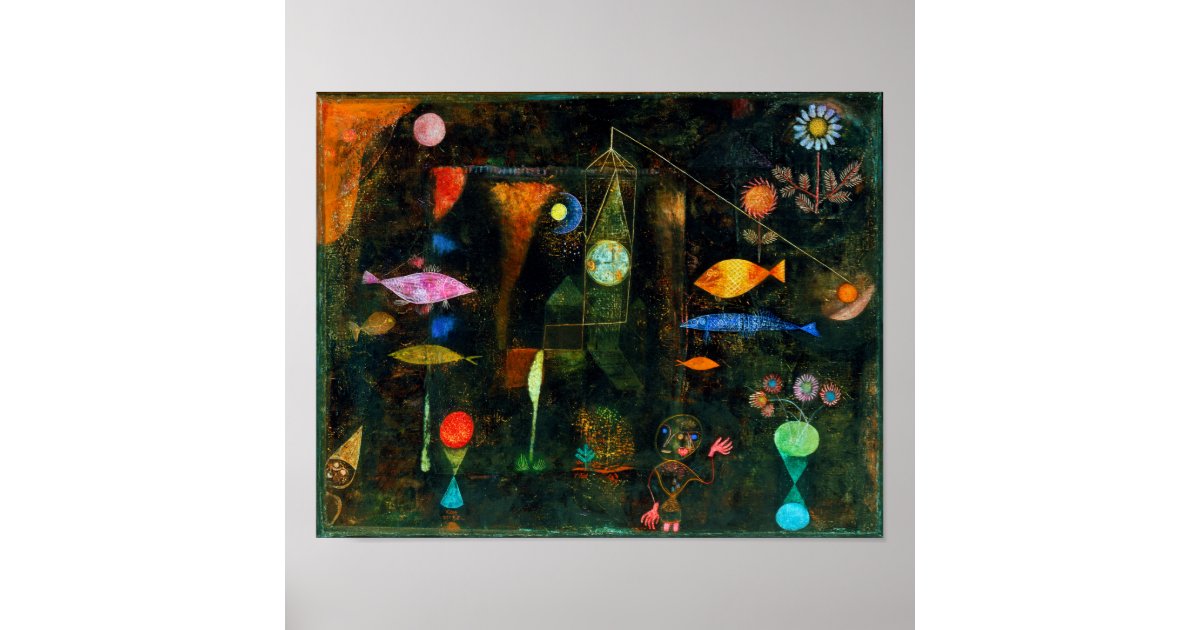 Fish Magic, Paul Klee Poster | Zazzle