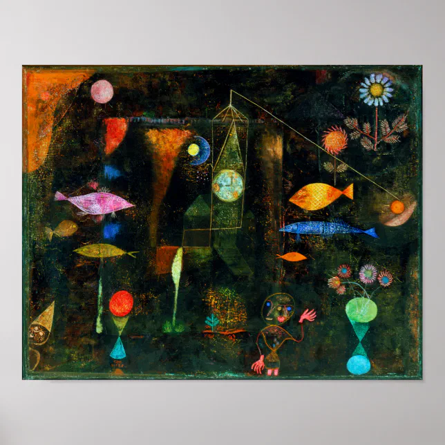 Fish Magic, Paul Klee Poster | Zazzle