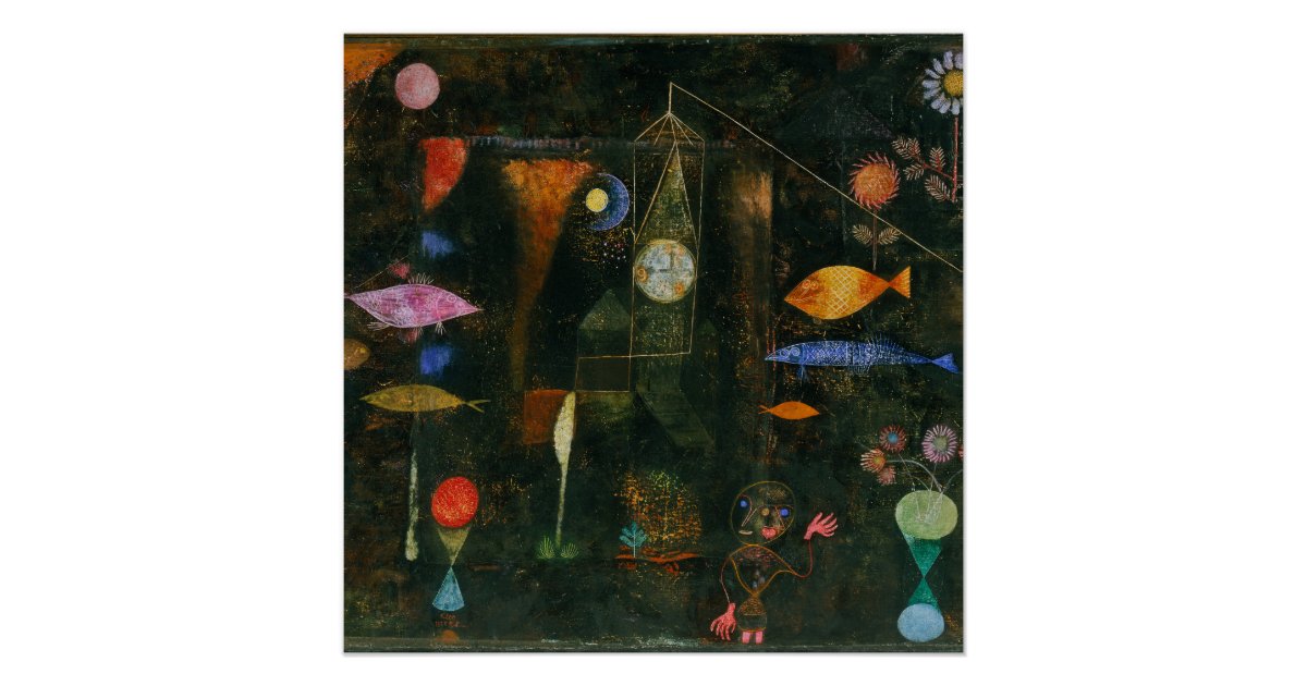 Fish Magic - Paul Klee Poster | Zazzle