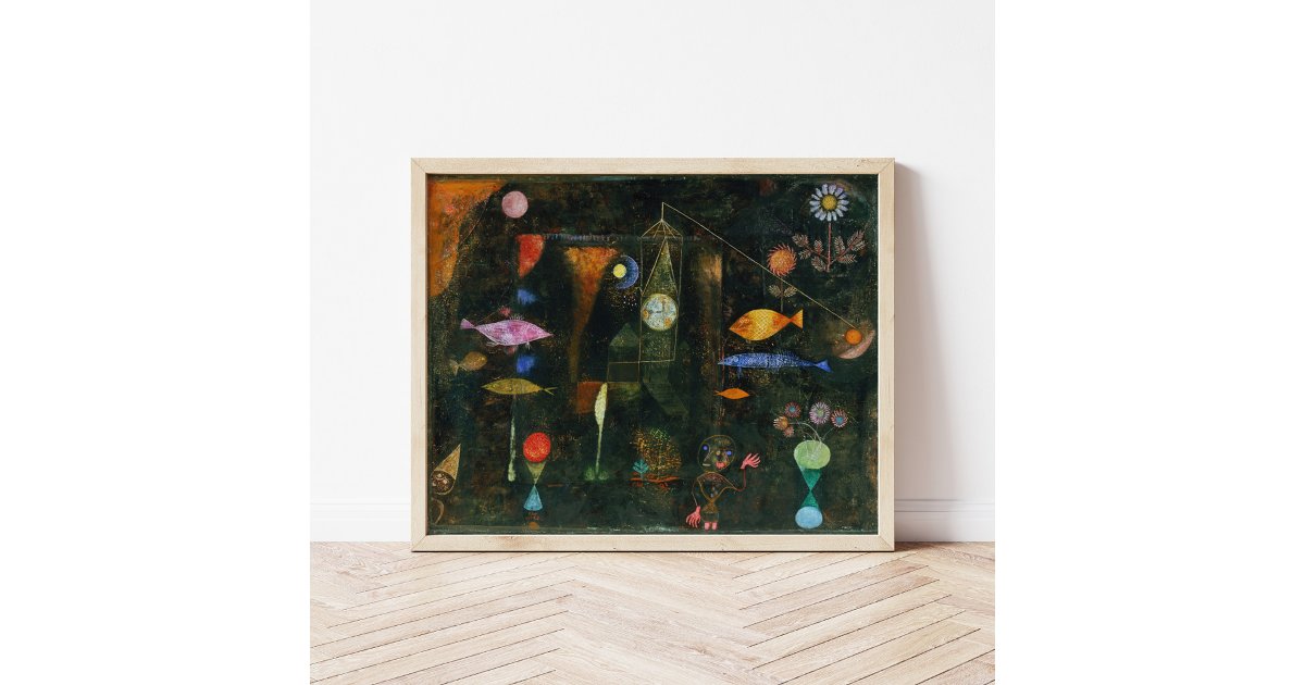 Fish Magic | Paul Klee Poster | Zazzle