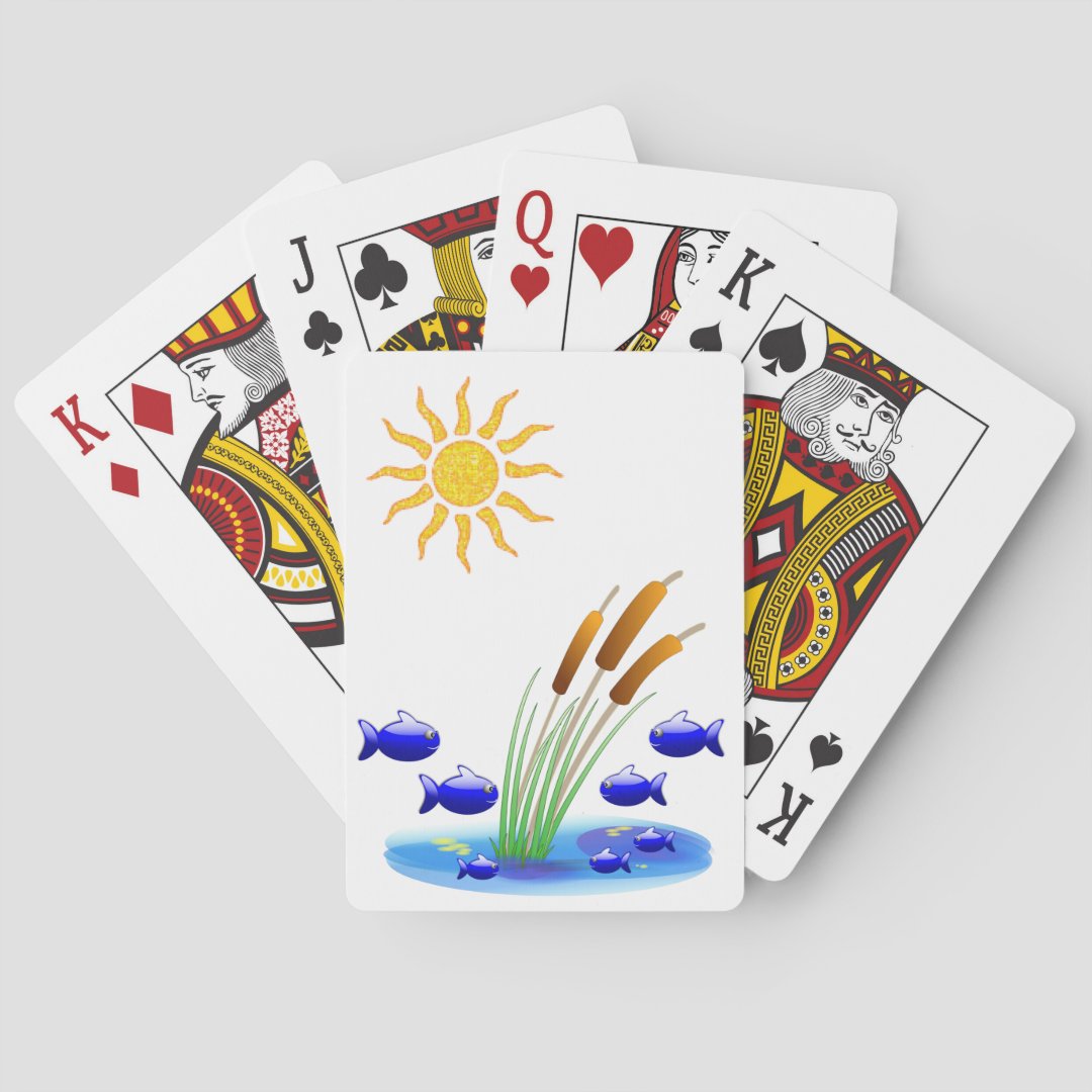 Fish Playing Card Deck | Zazzle