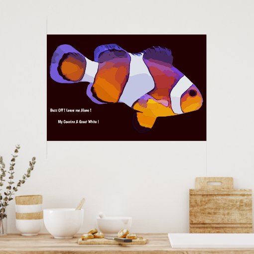 Fish Poster Poster | Zazzle