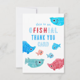 Fish Pun Official Thank You | Zazzle