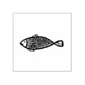 Fish Rubber Stamp, Fish Stamp, River Stamp, Ocean Rubber Stamp | Zazzle