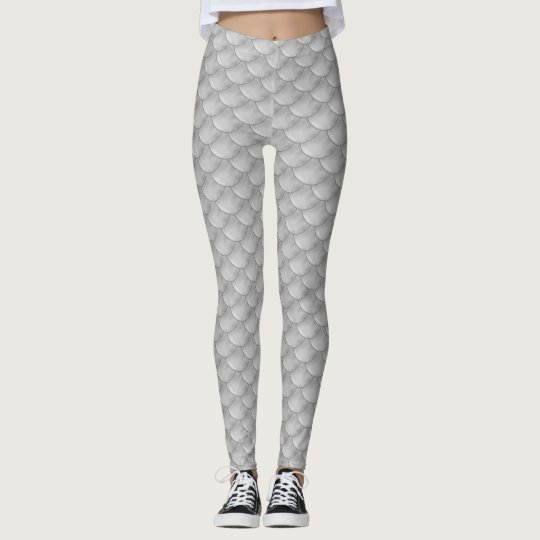 Fish Scale Mermaid Leggings | Zazzle.com