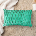 "Fish Scale Pillow" Lumbar Pillow | Zazzle