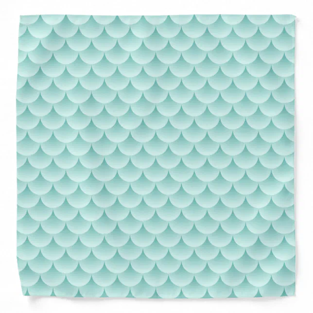 Fish Scales Pattern Bandana | Zazzle
