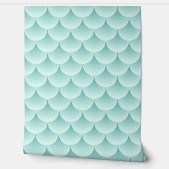 Fish Scales Pattern Wallpaper | Zazzle