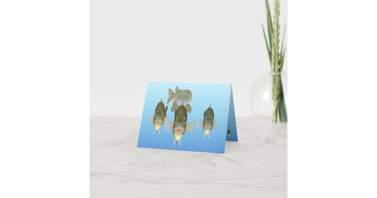 Fish Thank You Card | Zazzle