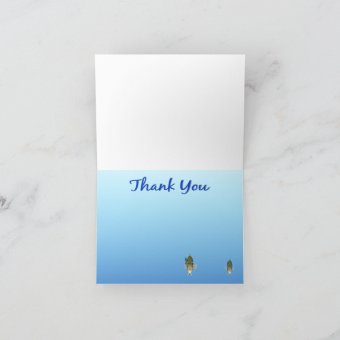 Fish Thank You Card | Zazzle
