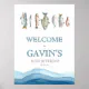 Fish welcome sign, fish welcome poster | Zazzle