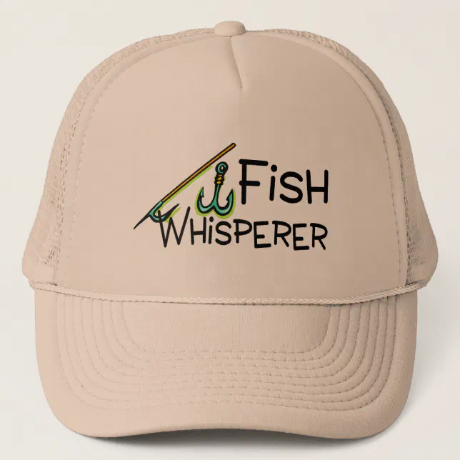 Fish Whisperer Trucker Hat | Zazzle