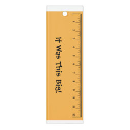 Fisherman's "Joke" Ruler | Zazzle