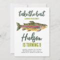 Fishing Birthday Invitation- Take the Bait Invitation | Zazzle