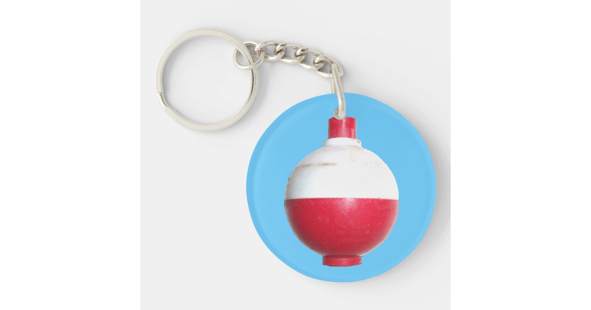 Fishing Bobber Keychain | Zazzle