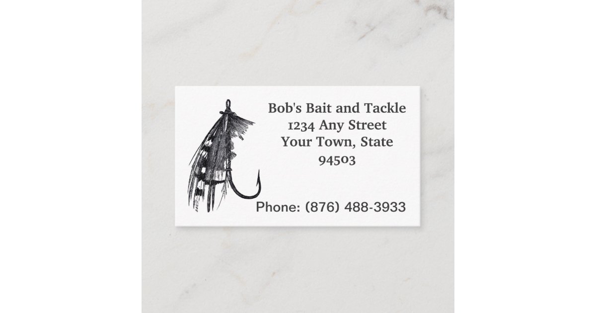 Fishing business cards | Zazzle.com