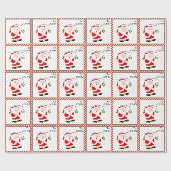 Fishing Christmas Wrapping Paper | Zazzle