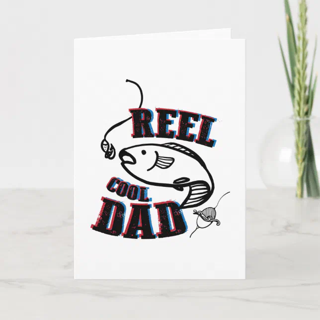 Fishing Cool Dad Father's Day Gift Fisherman Card | Zazzle