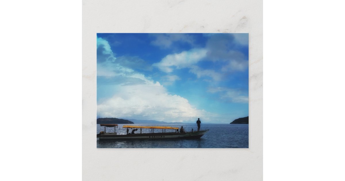 Fishing. East Halmahera. Indonesia Postcard | Zazzle