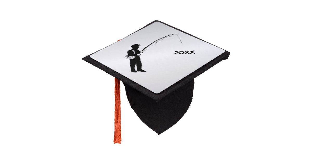 Fishing Graduation Cap Topper | Zazzle
