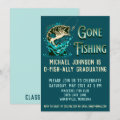 Fishing Graduation Party - Gone Fishing Invitation | Zazzle