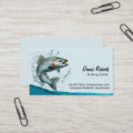 Fishing Guide Professional Fishing Charters Plain Business Card | Zazzle