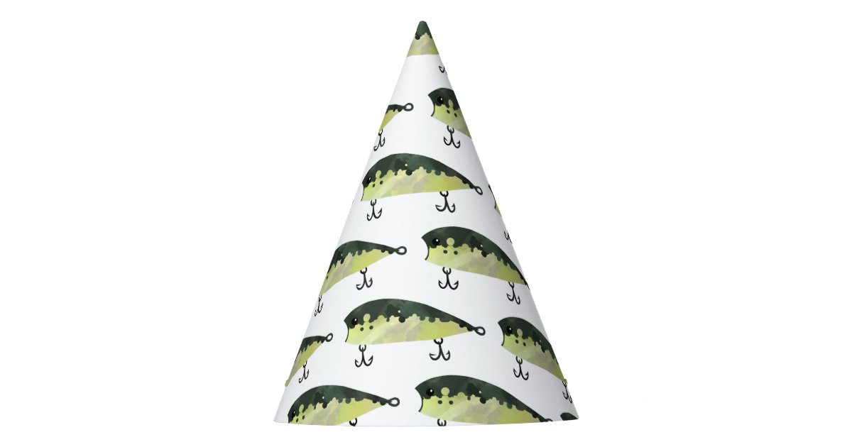 Fishing Lure Party Hat | Zazzle