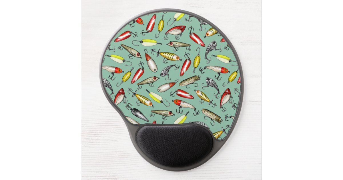 Fishing Lures Gel Mouse Pad | Zazzle