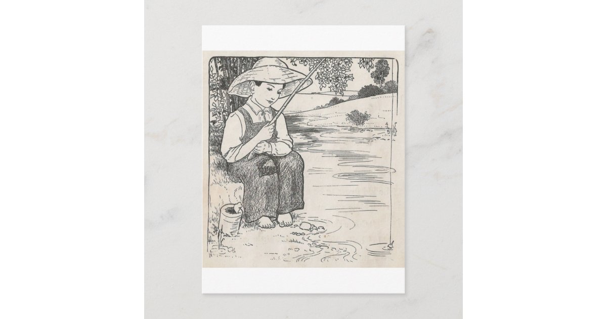 Fishing Postcard | Zazzle