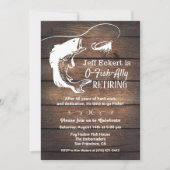 Fishing Retirement Invitation | Zazzle