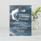 Fishing Retirement Invitation | Zazzle