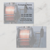 Fishing Rod Closeup Business Card | Zazzle